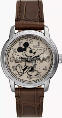 Fossil Disney X Limited Edition Sketch Disney Mickey Mouse Watch ...