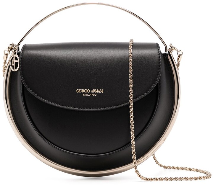Giorgio Armani Circular Mini Tote - ShopStyle