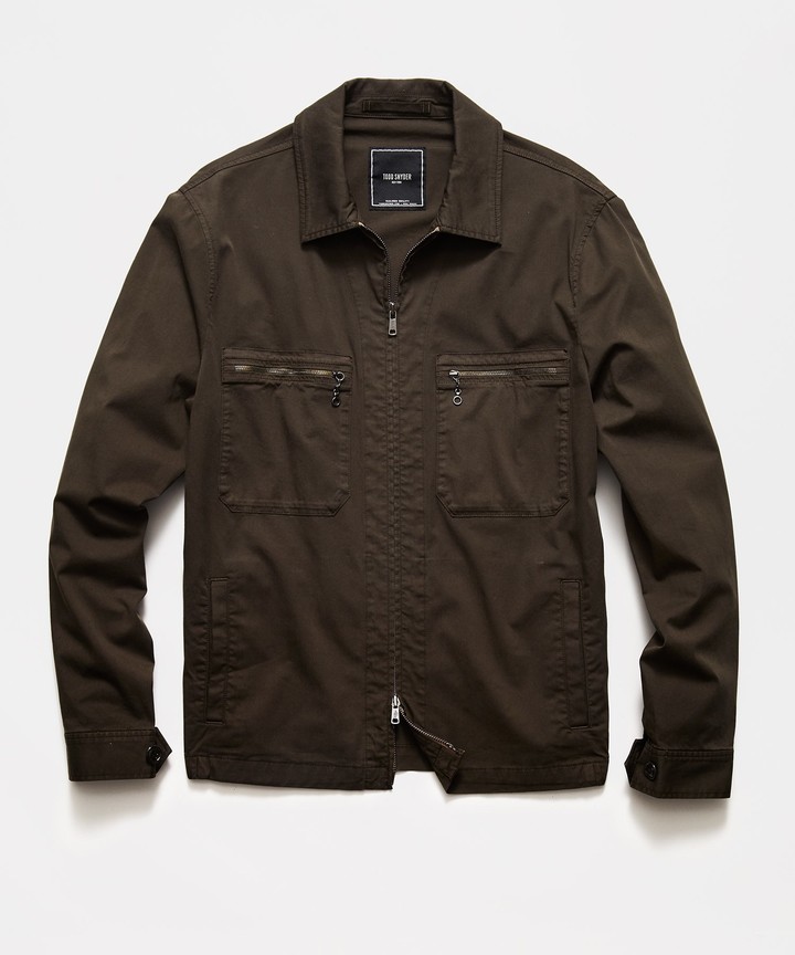 Todd Snyder Italian Mechanic Jacket in Olive - ShopStyle Outerwear