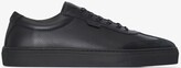 Uniform Standard Black Series 3 Leather Low Top Sneakers - ShopStyle
