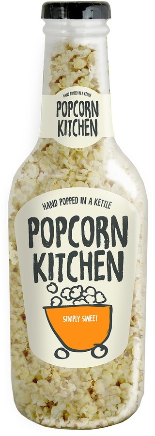 POPCORN KITCHEN Giant Simply Sweet Popcorn Money Box Bottle 550g - Best ...