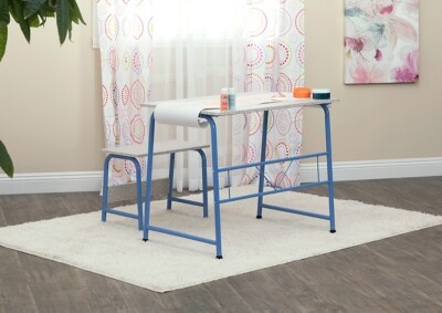 Studio Designs 2 Piece Project Center Desk and Bench with Craft Paper ...