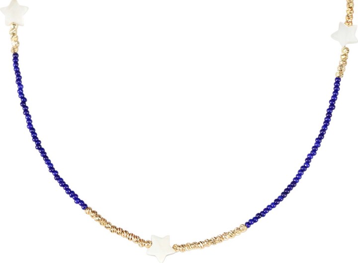 Loca - Loca Navy Blue Star Necklace - ShopStyle