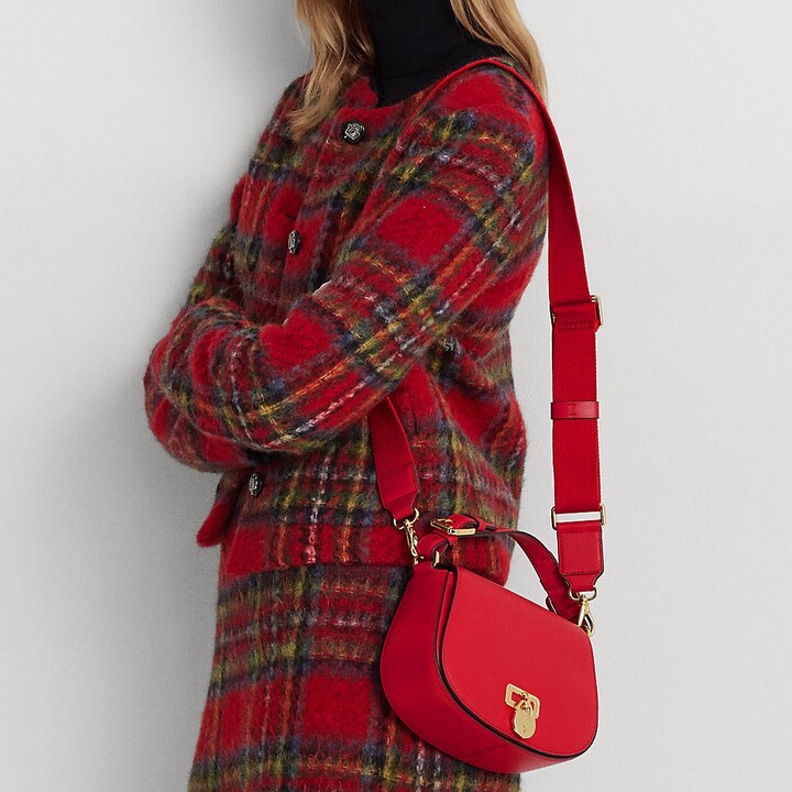 Lauren Ralph Lauren Ralph Lauren Leather Medium Tanner Crossbody Bag - ShopStyle