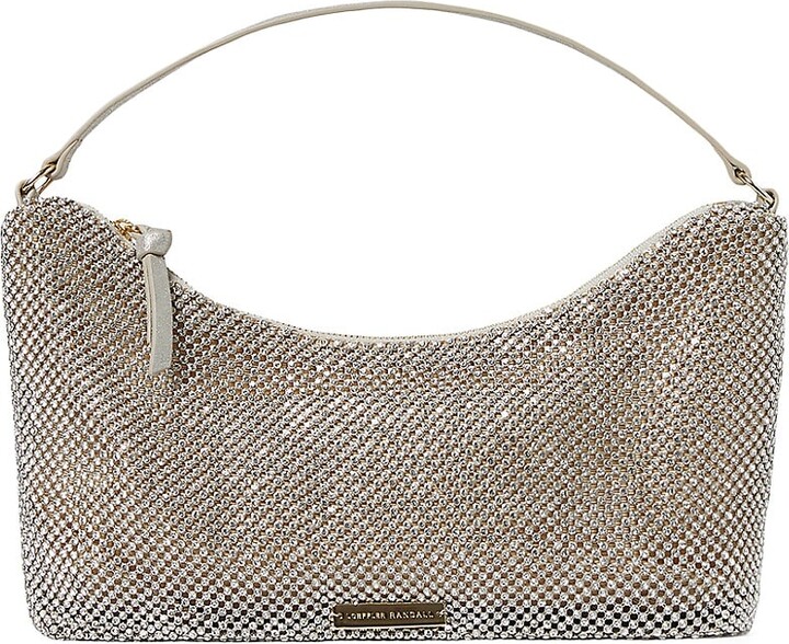 Loeffler Randall Diamante Crystal Mesh Baguette Bag - ShopStyle