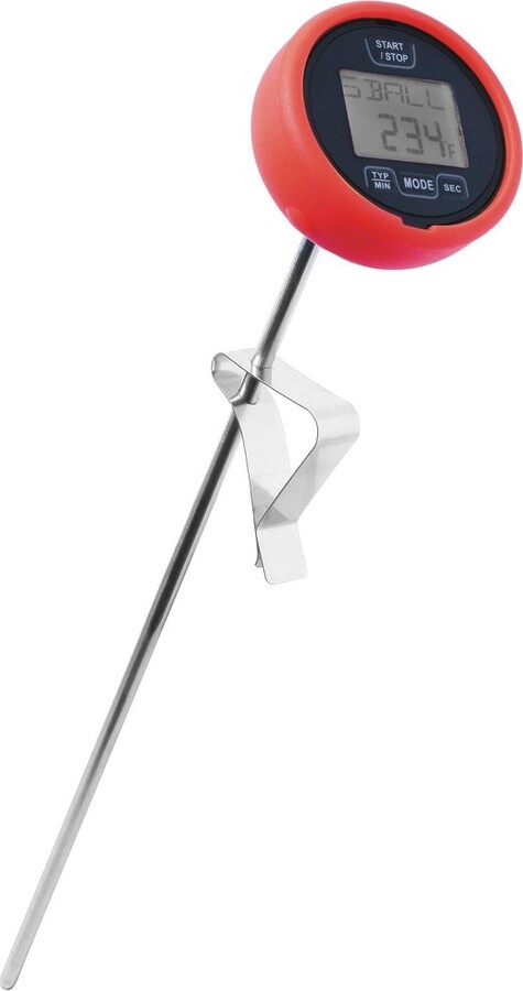 BigKitchen Admetior Digital Pasta Timer and Thermometer - Red ...