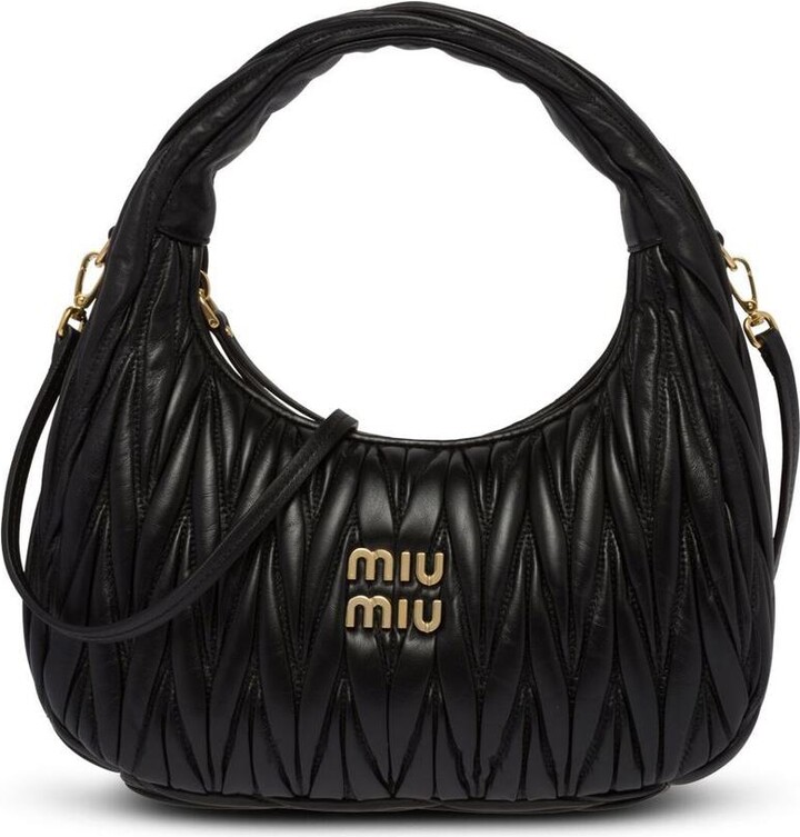 Miu Miu Wander Matelassé Shoulder Bag - ShopStyle
