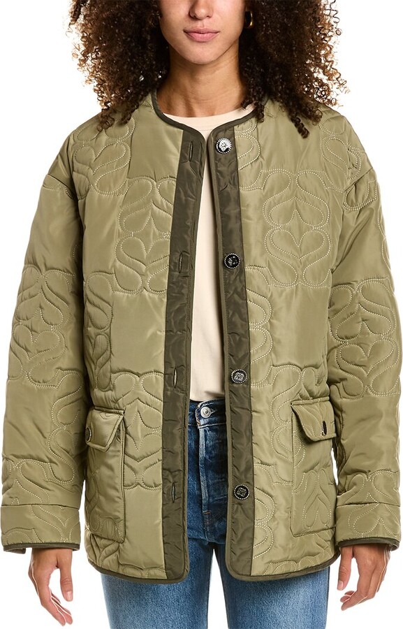 Sandro Quilted Jacket - ShopStyle