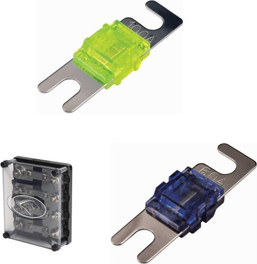 Kicker Warhorse HPFD4 Fused Way Distribution Block & (4 ) AFS 60 / 100 ...