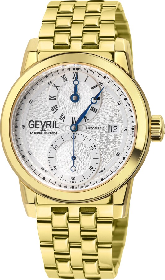 Gevril Madison, 24051B Swiss Automatic Watch - Grey - One Size - ShopStyle