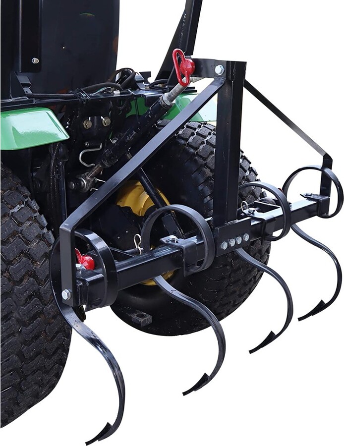 Field Tuff 43 Inch Steel Tow Behind Disc Cultivator Garden Bedder and ...