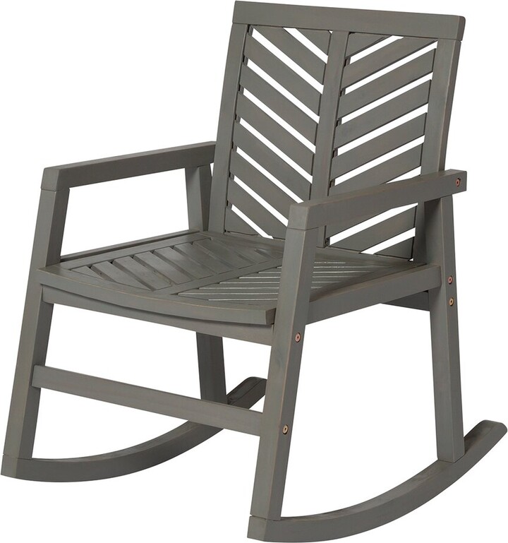 Hewson Vincent Outdoor Chevron Rocking Chair - ShopStyle
