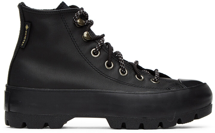 Converse Black All Star Lugged Winter Gore-Tex® High Sneakers - ShopStyle