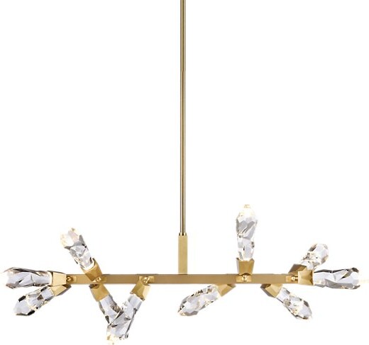 Zeev Lighting Angelus LED Linear Chandelier - ShopStyle Pendant Lights