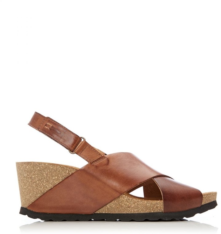 Shoon Sh Irun Tan Leather - ShopStyle Sandals