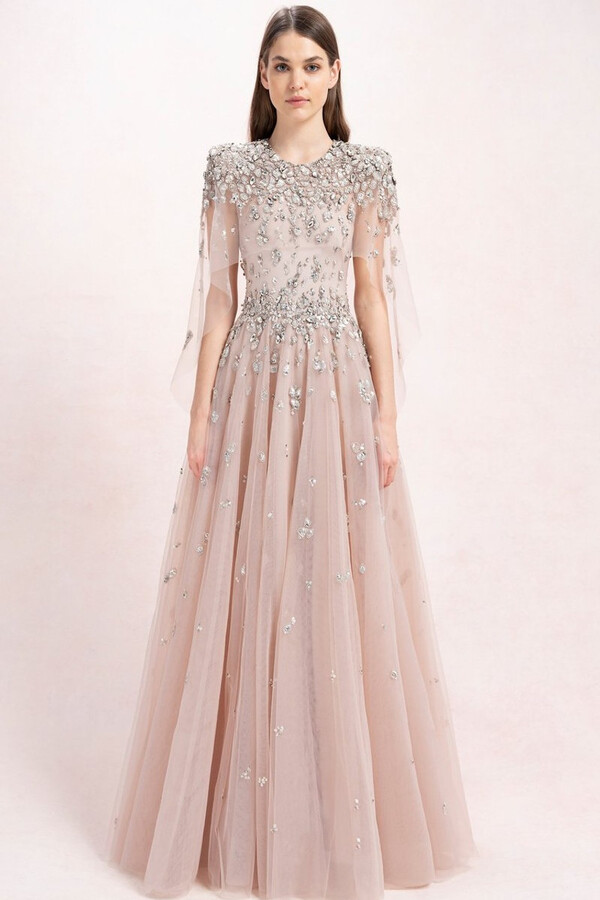 Jenny Packham Charming Beaded Gown - ShopStyle Evening Dresses