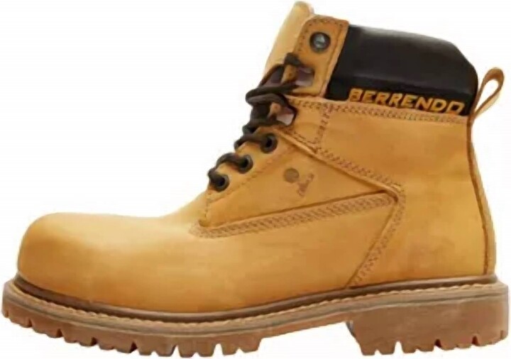 Berrendo 6" Steel Toe Work Boots In Honey - ShopStyle