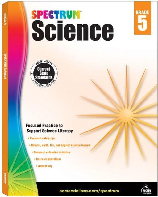 Barnes & Noble Spectrum Science, Grade 5 by Spectrum Compiler ...