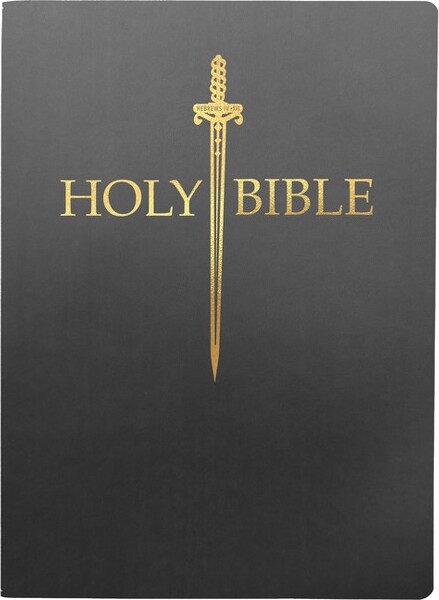 KJV Sword Bible, Large Print, Black Ultrasoft - (King James Version ...