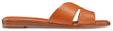 Kate Spade Dock Flat Leather Sandals - ShopStyle