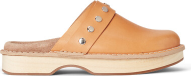 Polo Ralph Lauren Studded Vachetta Leather Clog - ShopStyle