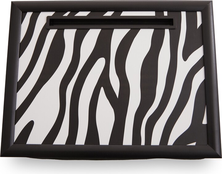 Premier Housewares Portada Mono Zebra Lap Tray, Digital Art Pattern ...
