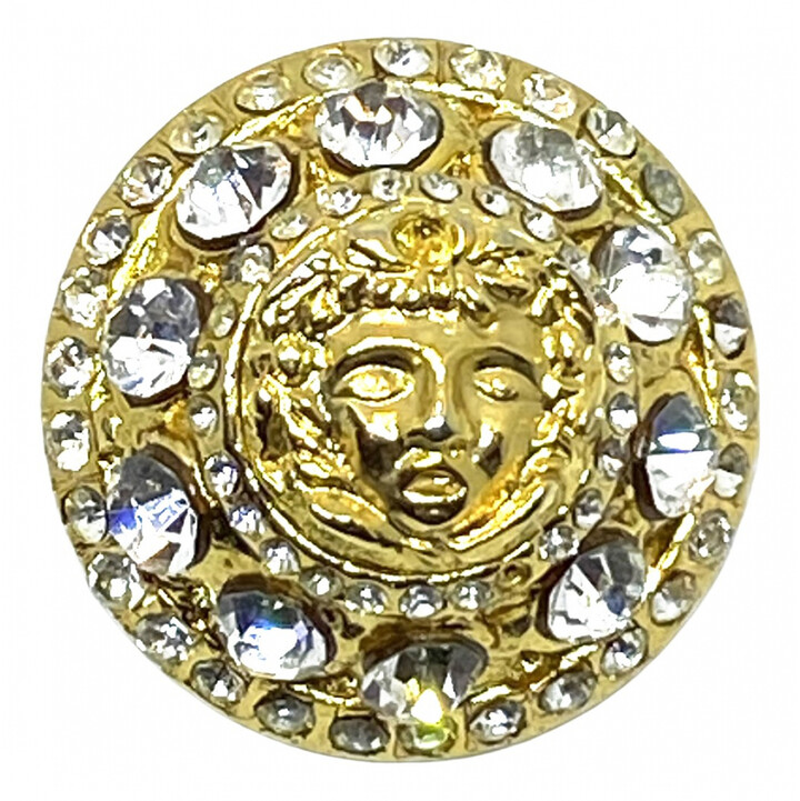 Versace gold Metal Pins & Brooches - ShopStyle Women's Fashion