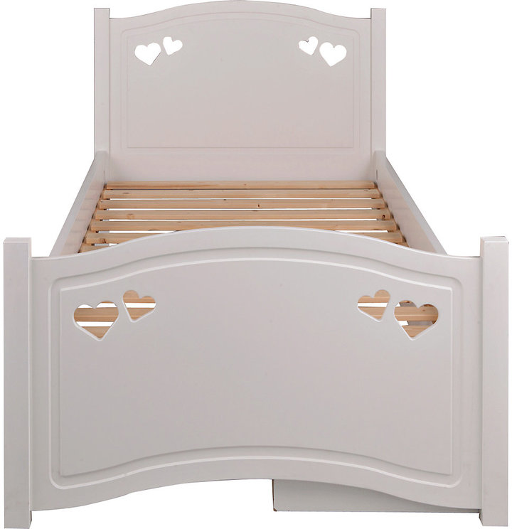 Mia White Single Bed Frame - ShopStyle