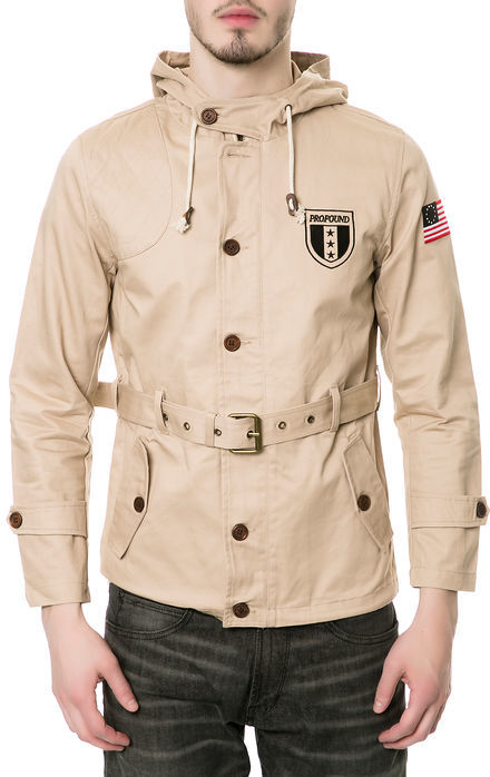 Profound Aesthetic American Aviator Hooded parka Jacket - ShopStyle ...