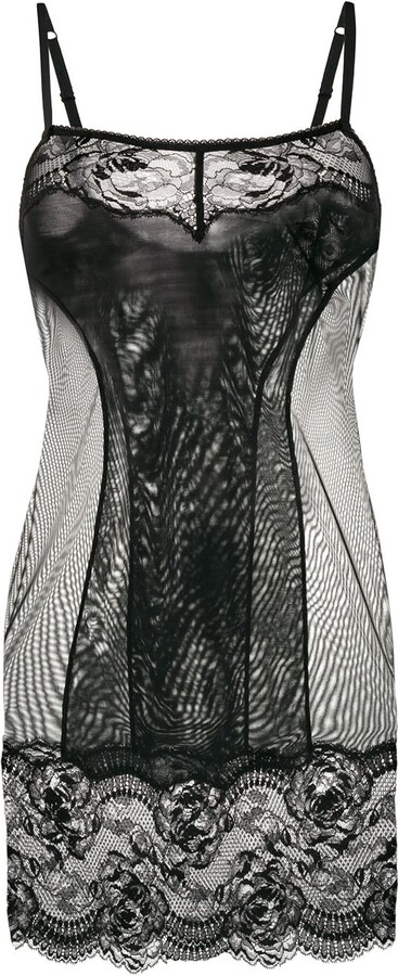 La Perla Brigitta Lace Slip - ShopStyle Chemises