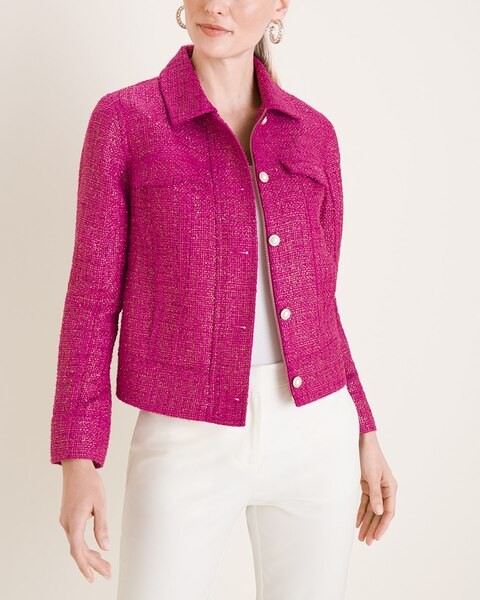 Chico's Foil Tweed Jacket - ShopStyle