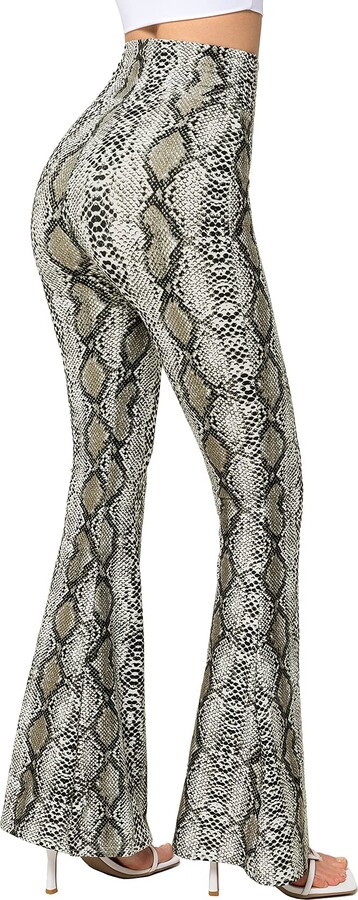 Yvette Womens Bell Bottom Pants with Plus Size High Waisted Lace 70s ...