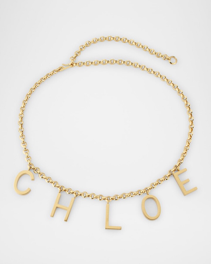 Chloé Logo Letters Belt - ShopStyle