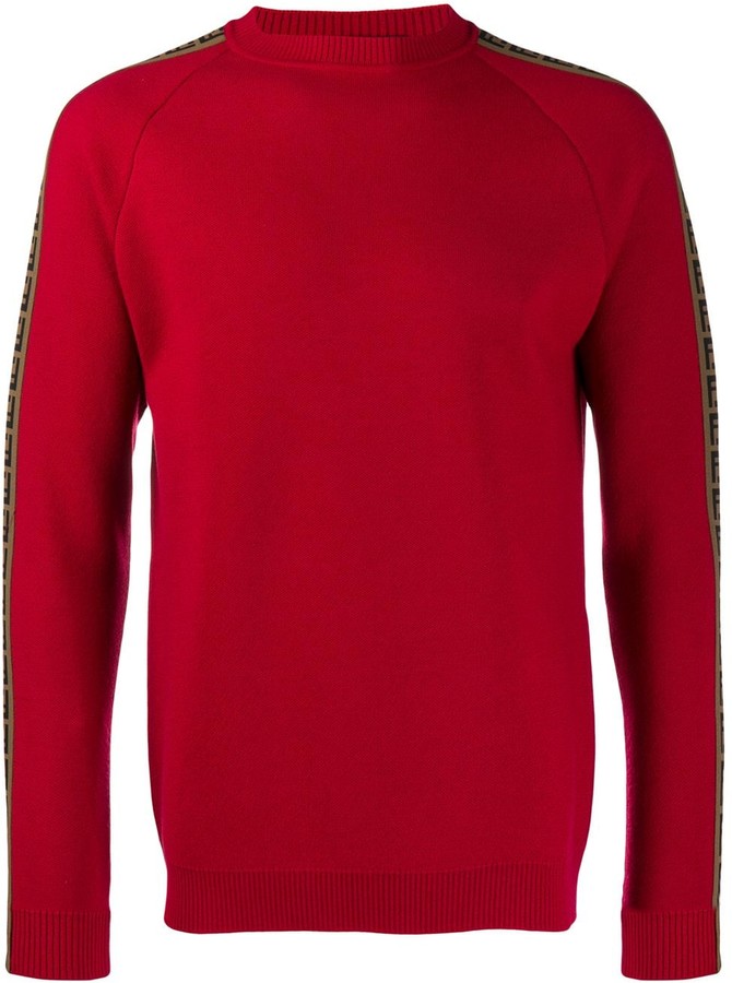 Fendi FF logo jumper - ShopStyle Crewneck Sweaters