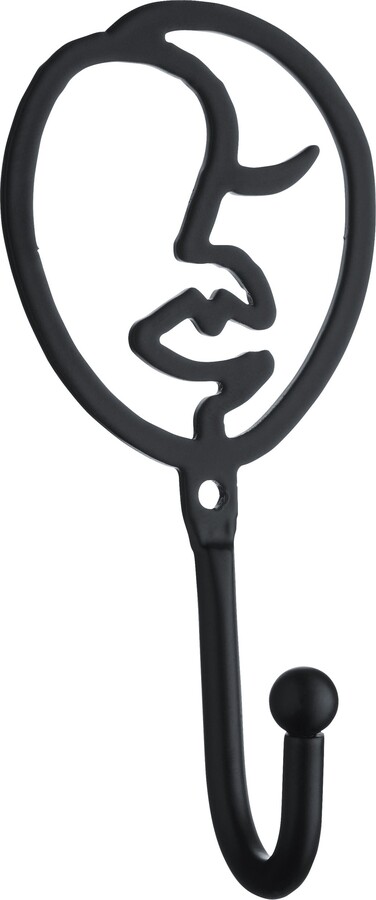 Dunelm Mix and Match Faces Matte Black Tieback Hooks Black - ShopStyle ...