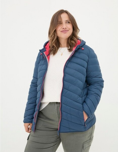 Fat Face Plus Size Ruby Lightweight Puffer Jacket : Plus Size Ruby Lightweight Puffer JacketTeal ...