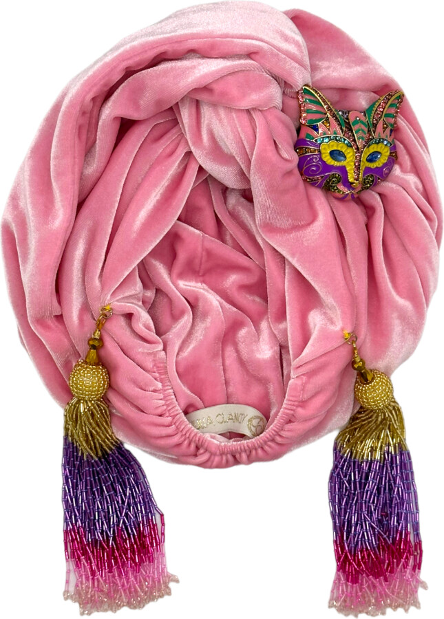 Julia Clancey - Fondant Kitty Cat Luxe Turban - ShopStyle Hats