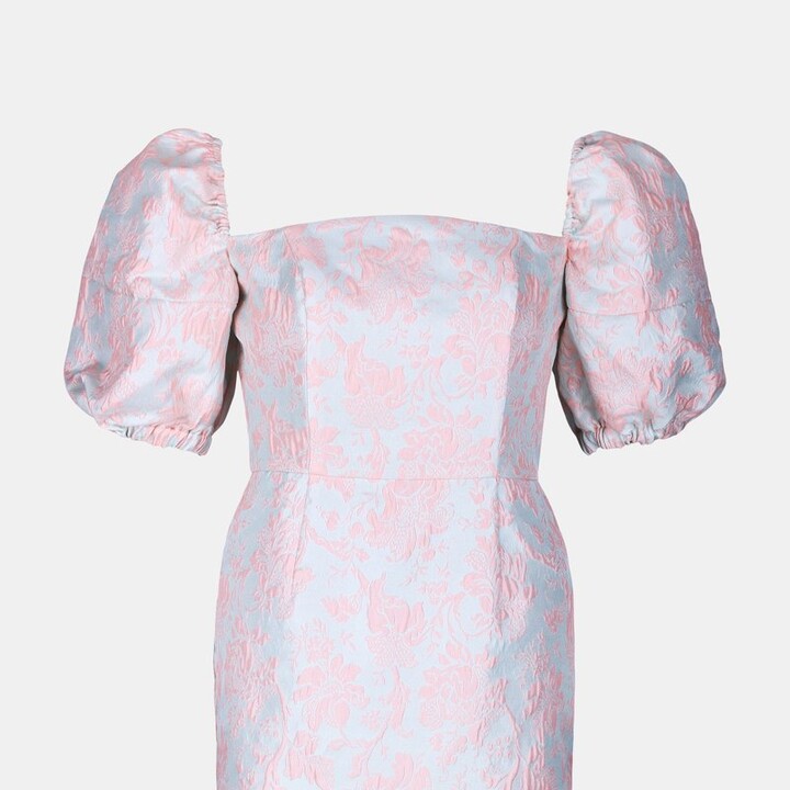 Maison Amory Strawberry Mini-Candy Floss Dress - ShopStyle