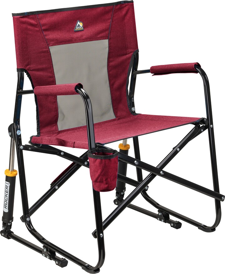 GCI Outdoor Freestyle Rocker Mesh Chair, Heathered Red/Black - ShopStyle