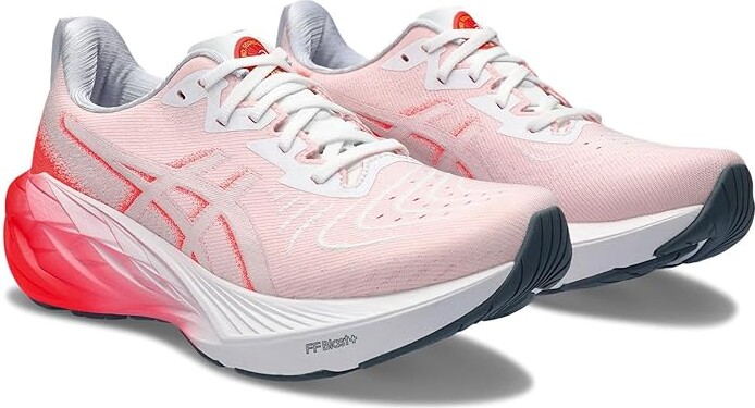 Asics Novablast 4 (White/Sunrise Red) Women's Shoes - ShopStyle