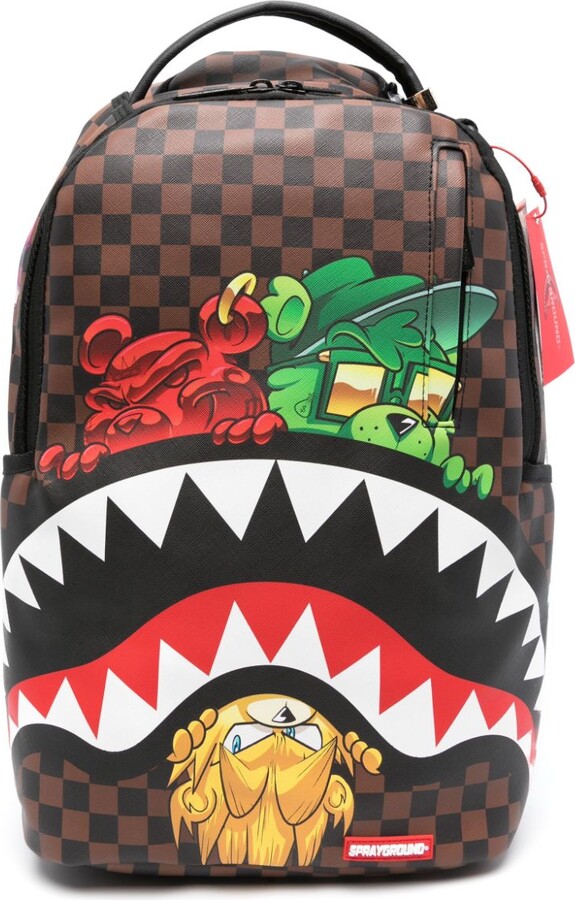 sprayground kid Snip Sneakin & Peekin backpack - ShopStyle Boys' Bags