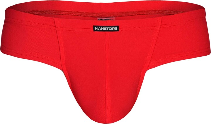 MANstore Men's Underwear Cheeky Brief M800 (Red/XL) - ShopStyle
