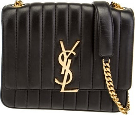 Saint Laurent Monogram Vicky Crossbody Bag - ShopStyle