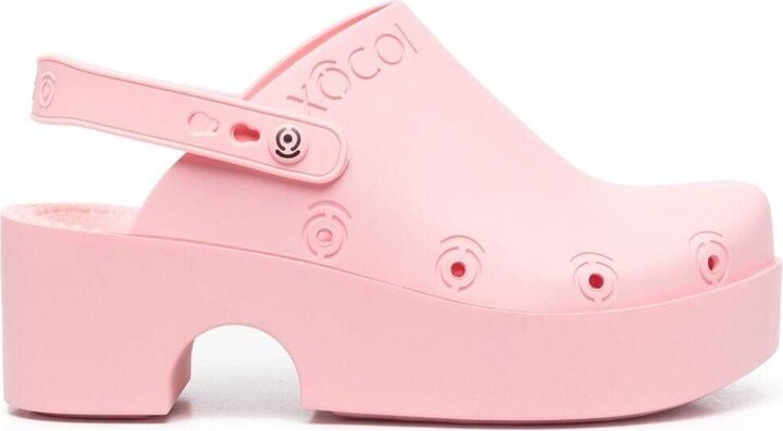 Xocoi 'low Wom' Pink Clogs In Rubber Woman - ShopStyle