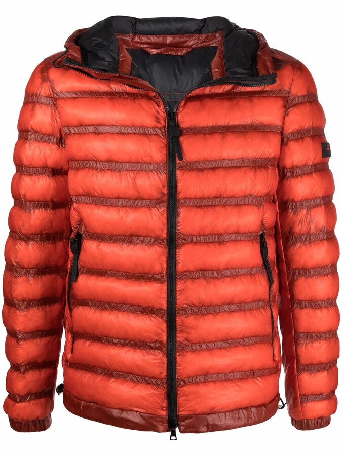Peuterey Logo-Patch Hooded Puffer Jacket - ShopStyle