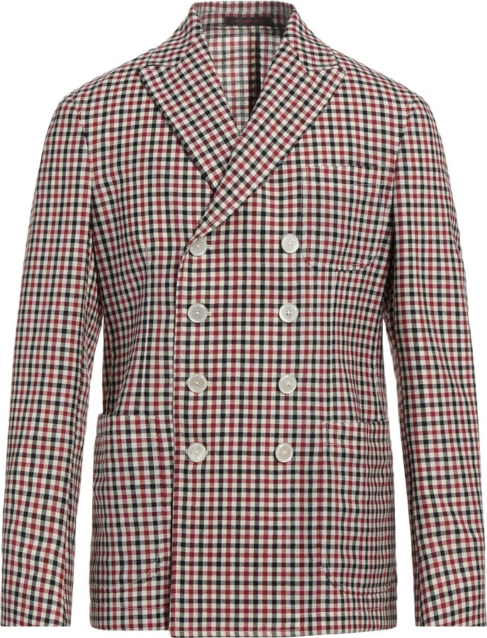 The Gigi Suit Jacket Red - ShopStyle