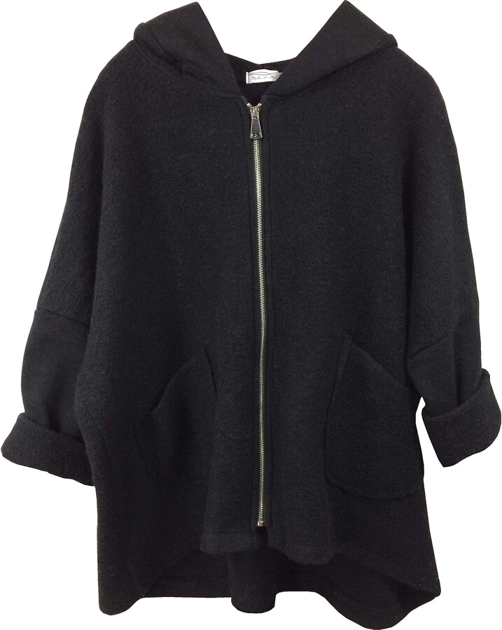 K-Milano Women's Wool Jacket with Hood - ShopStyle