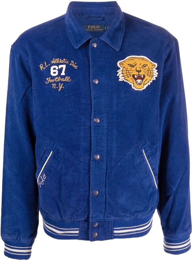 Polo Ralph Lauren Press-Stud Fasten Corduroy Jacket - ShopStyle