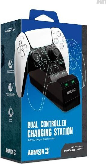 Armor 3 Armor3 Dual Controller Charging Station for Dualsense ...