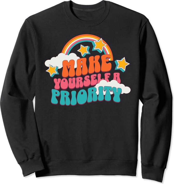 Self Care Statements Apparel Make Yourself A Priority - ShopStyle T-shirts